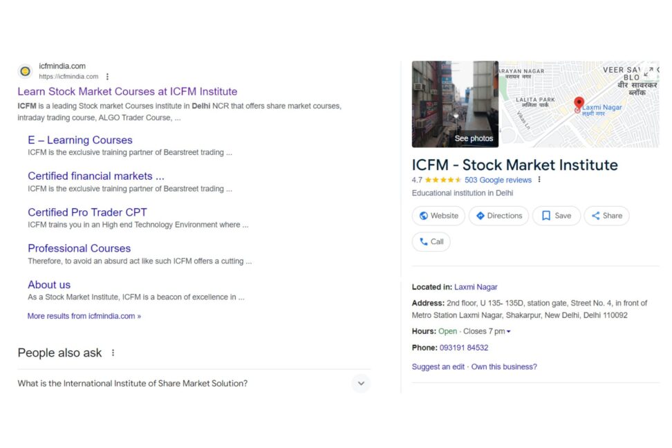 Stock Market Institute in Delhi: Top 10 Courses for Success
