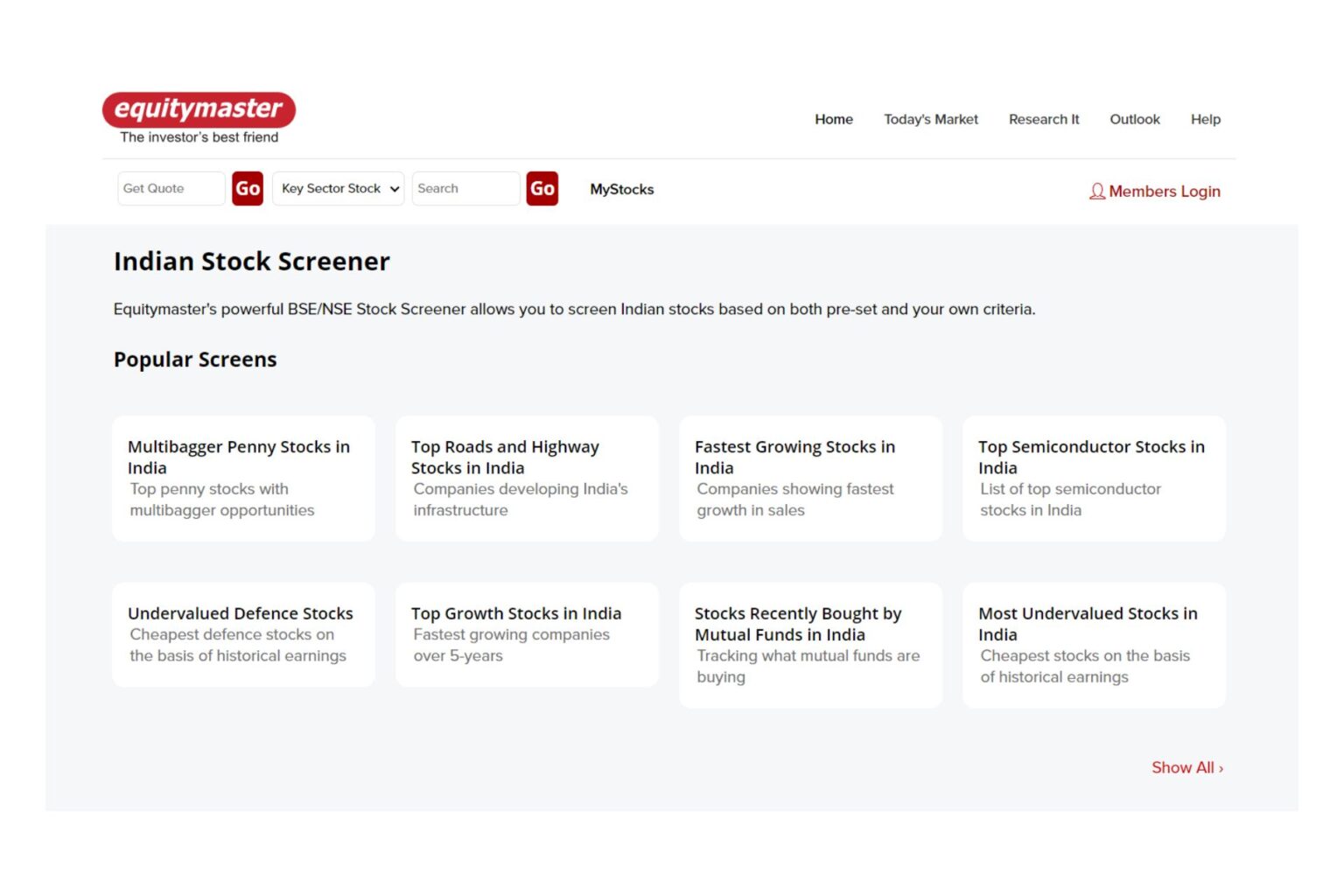 10 Best Stock Screener India for Smart Investment Decisions