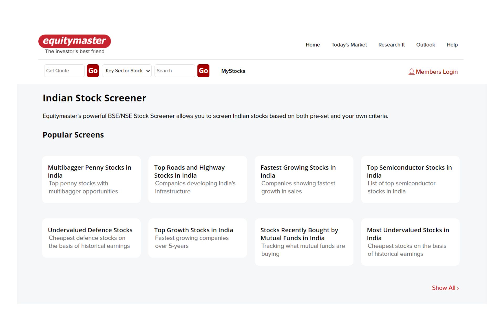 10 Best Stock Screener India for Smart Investment Decisions